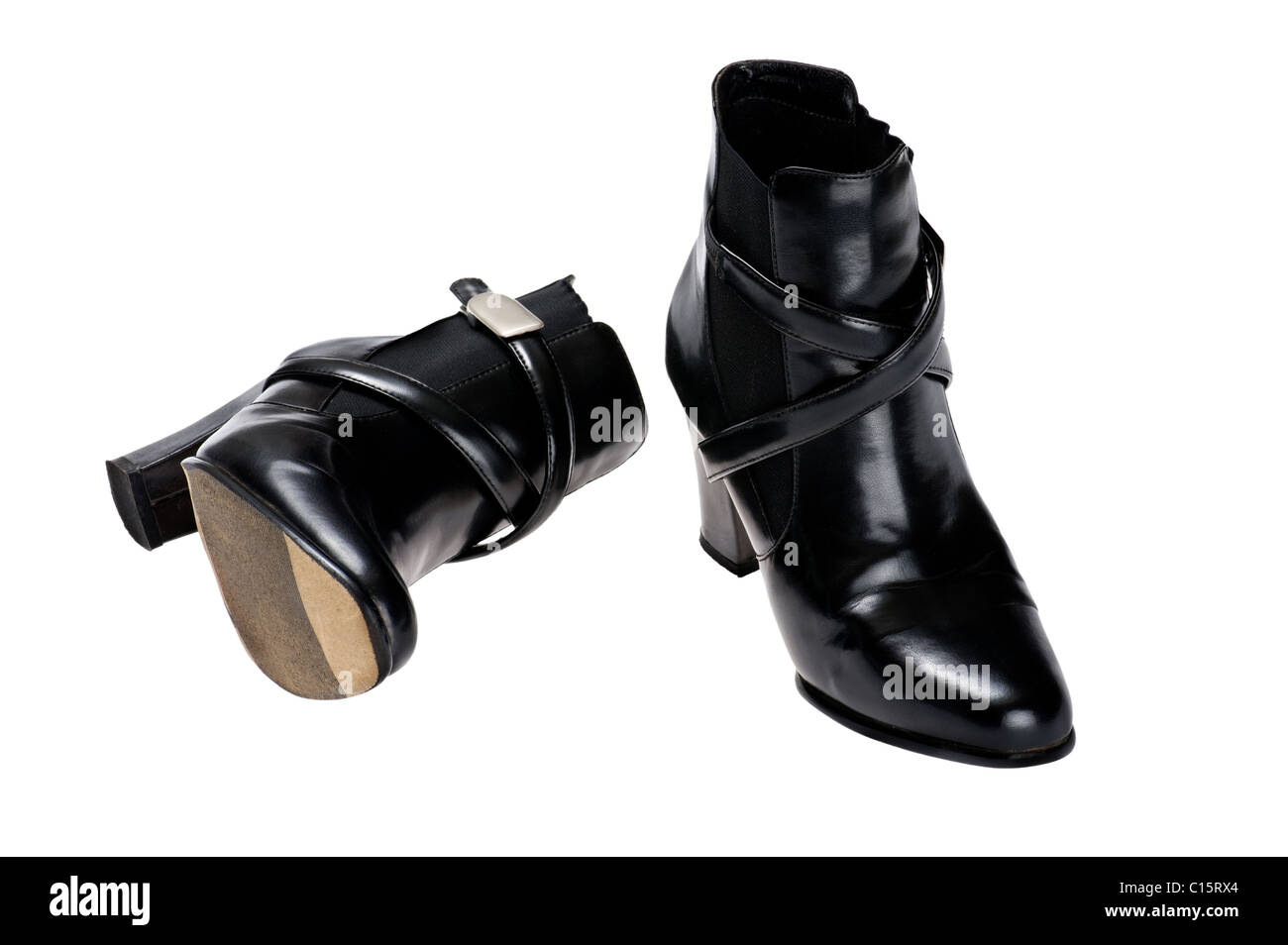 object on white - Casual Shoes close up Stock Photo - Alamy
