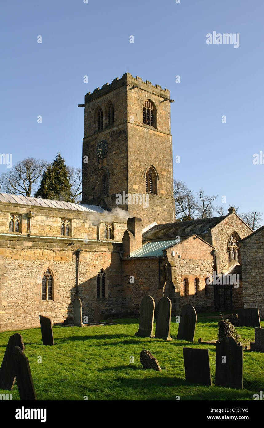 St. Mary`s Church, Clifton, Nottinghamshire, England, UK Stock Photo ...
