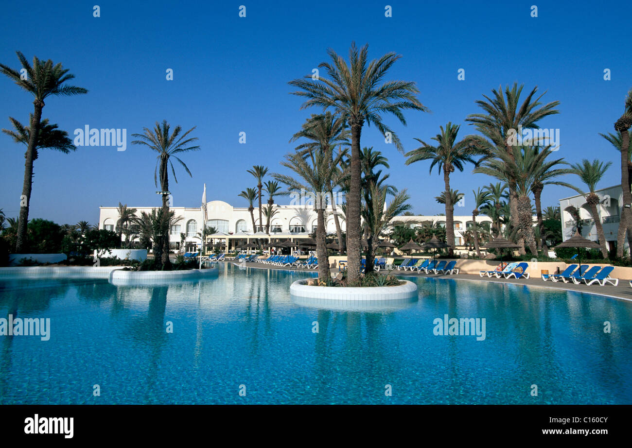Iberostar Hotel, Zarzis Oasis, Djerba, Tunisia, Africa Stock Photo - Alamy