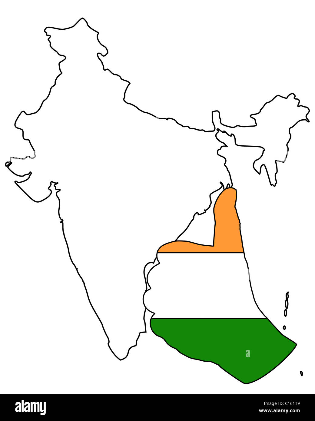 India hand signal Stock Photo - Alamy