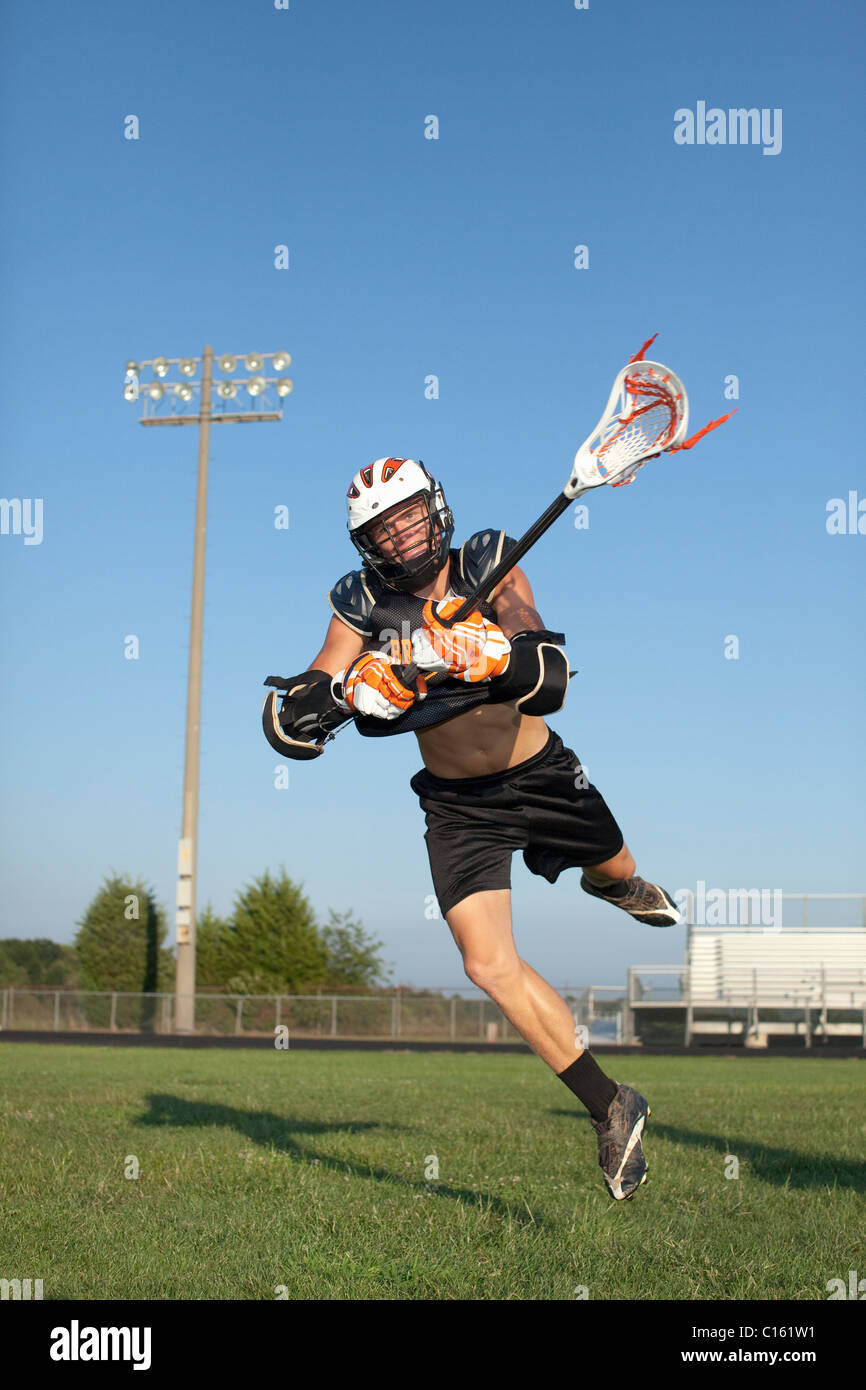 Lacrosse stick on white hi-res stock photography and images - Alamy