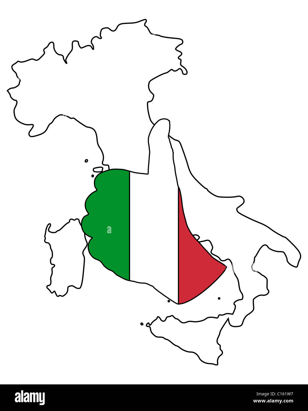 Italy hand signal Stock Photo - Alamy