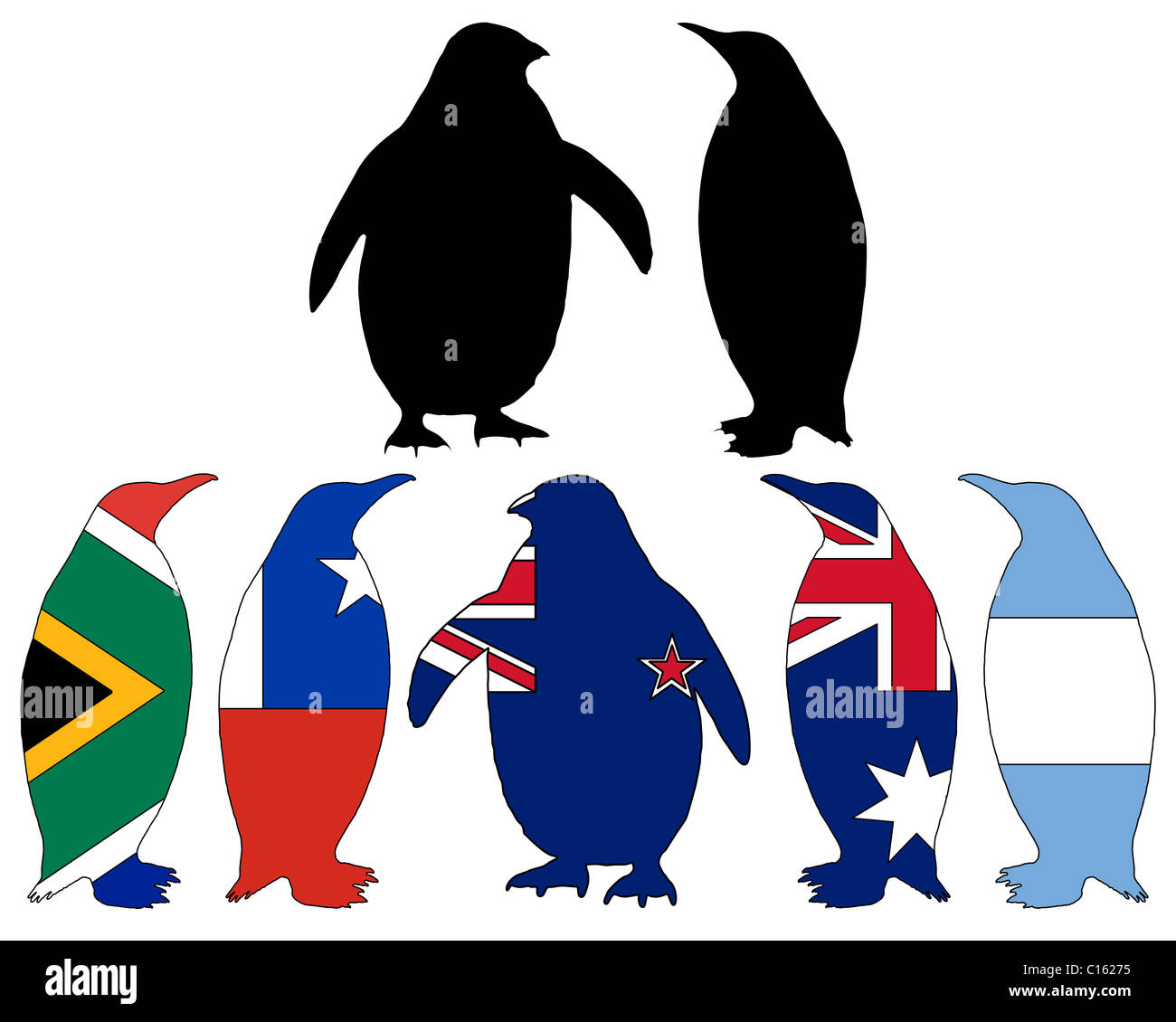 Chile new zealand flag hi-res stock photography and images - Alamy