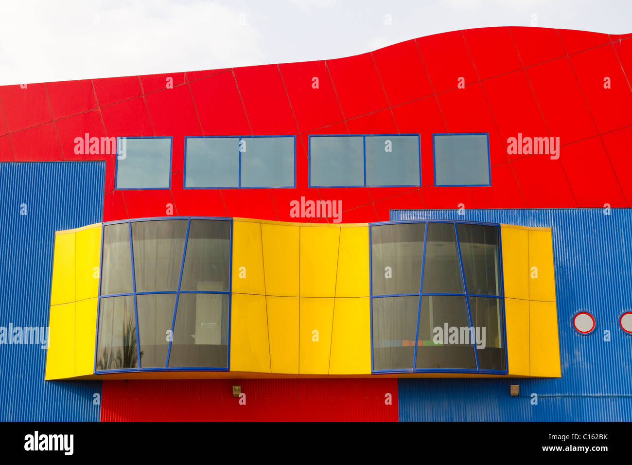 The Children's City building in Dubai Creek Park in Dubai, UAE Stock ...