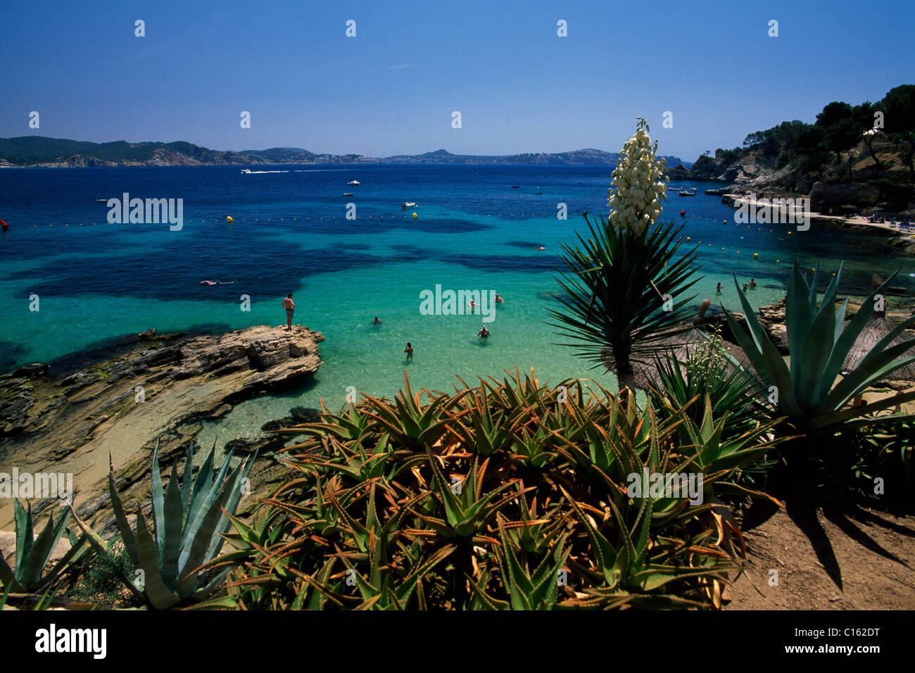 Spain majorca cala fornells hi-res stock photography and images - Alamy
