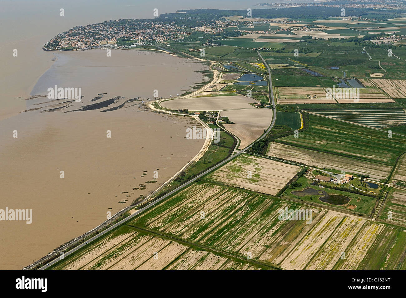 Gironde estuary aerial hi-res stock photography and images - Alamy