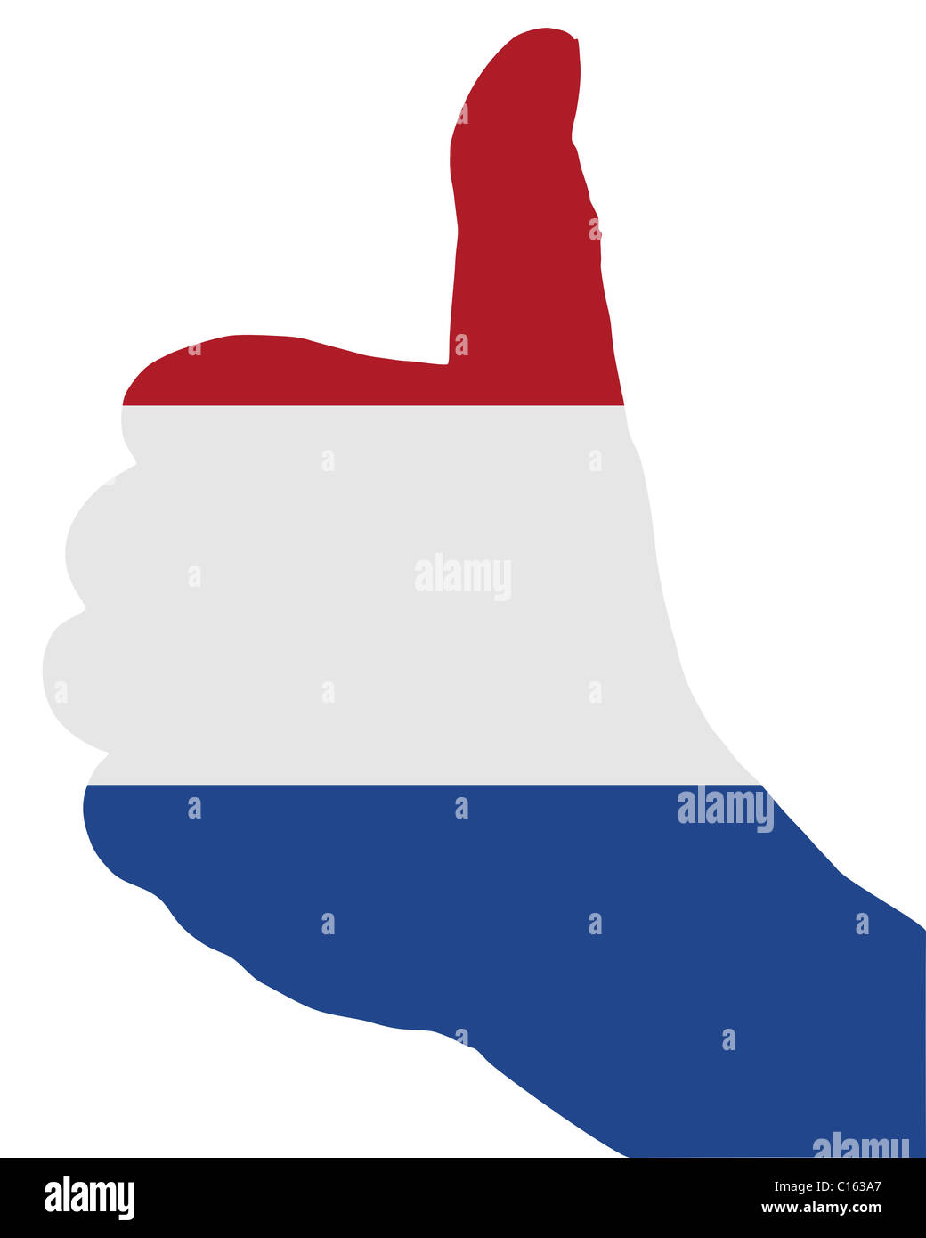 Dutch finger signal Stock Photo - Alamy