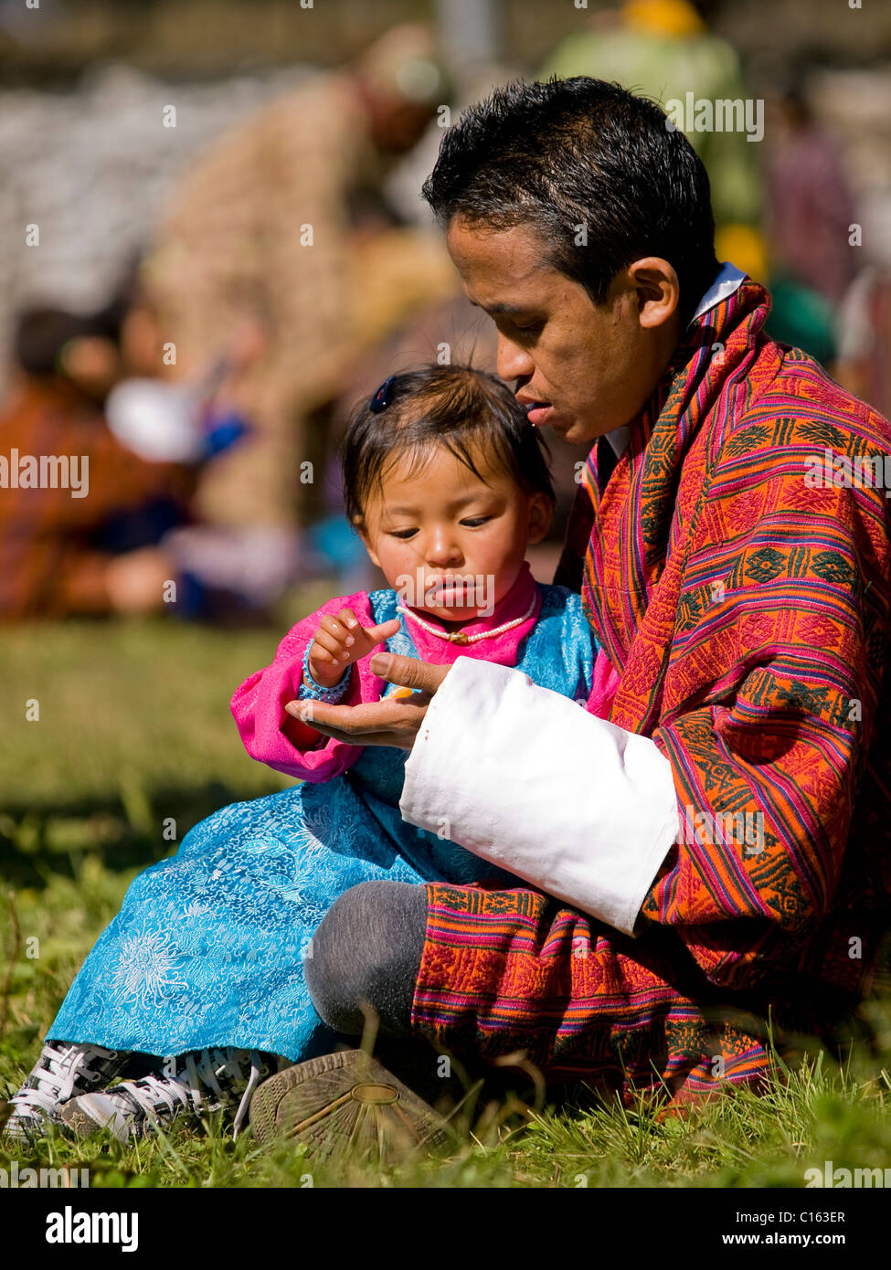 Bhutan gho traditional hi-res stock photography and images - Alamy