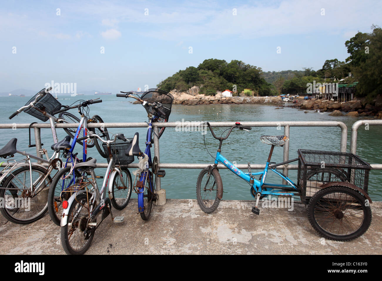 bike by the sea Stock Photo - Alamy