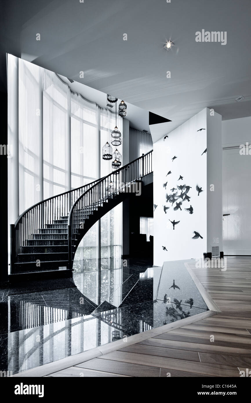 Modern staircase architect hi-res stock photography and images - Alamy