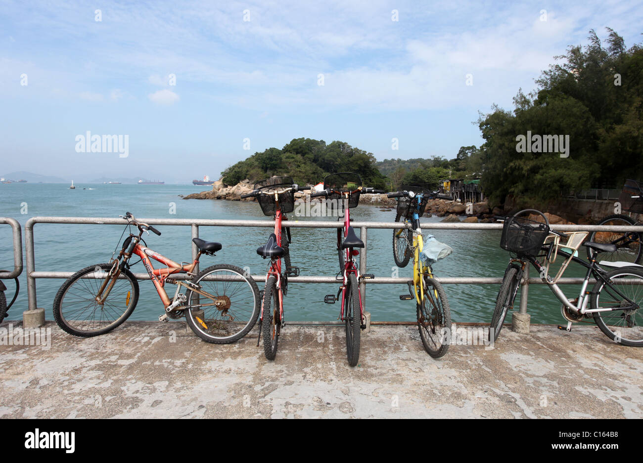 bike by the sea Stock Photo - Alamy