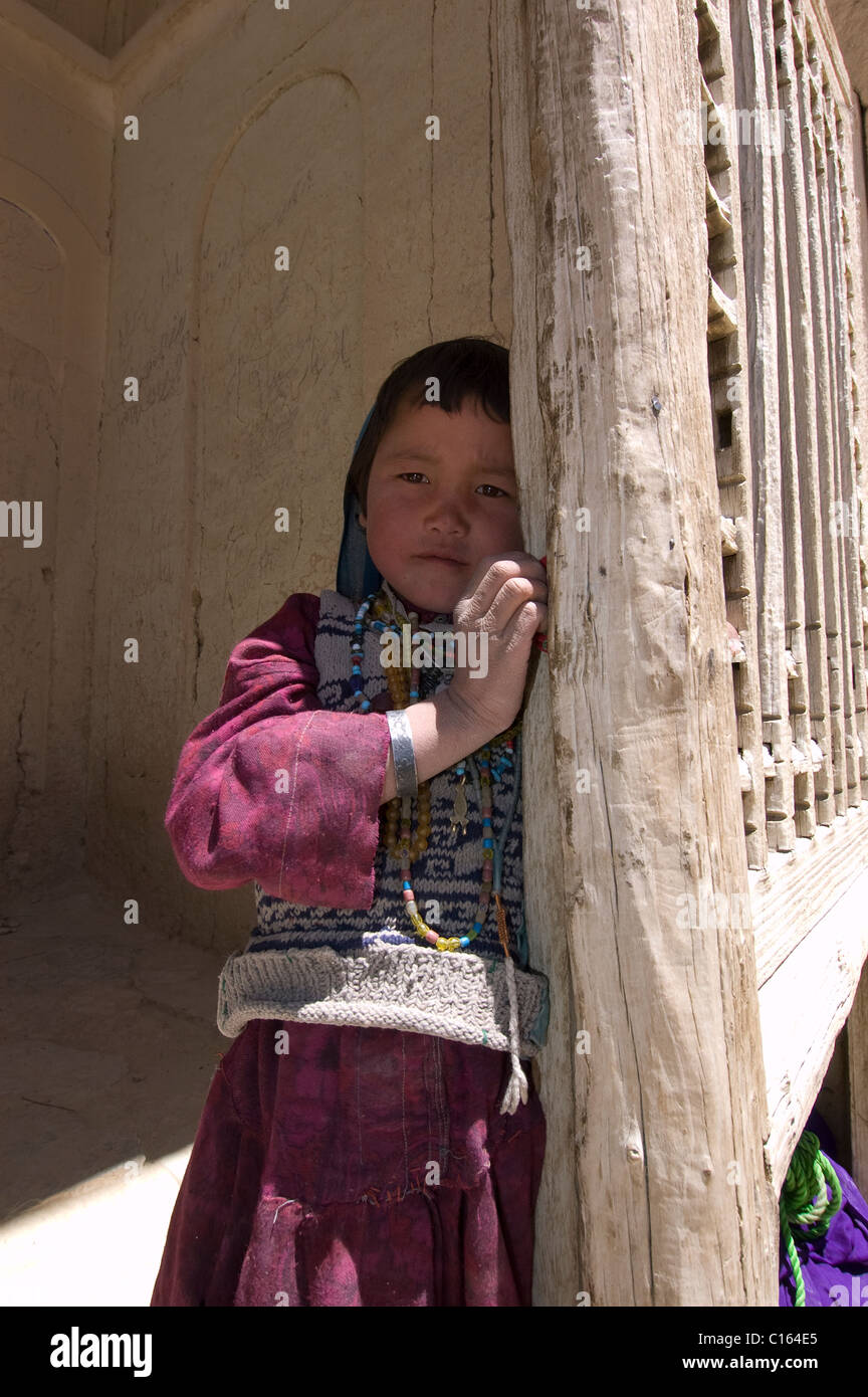 Hazara girl in Bamyian Afghanistan Stock Photo - Alamy