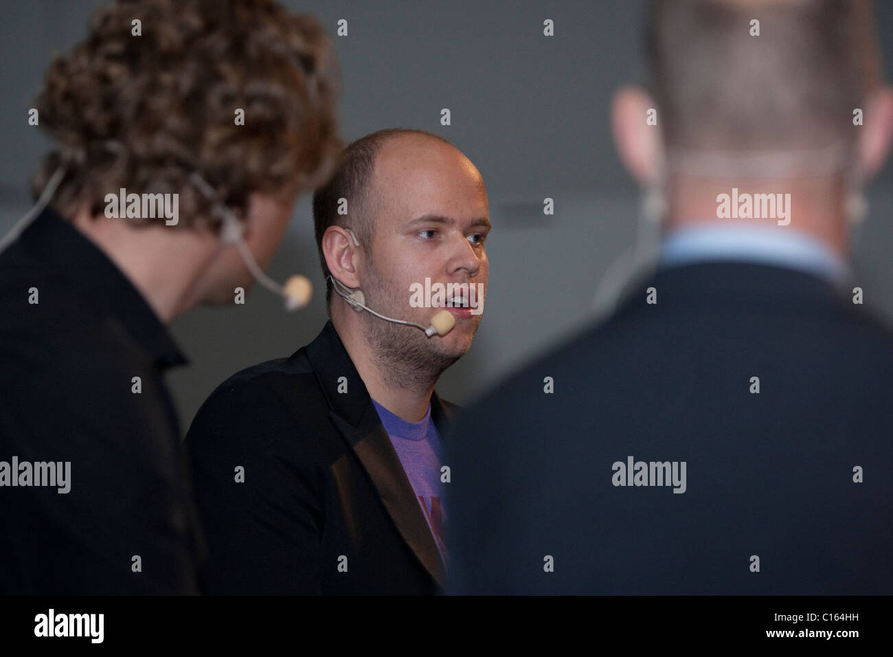 Daniel Ek, one of the founders of the site Spotify Stock Photo - Alamy