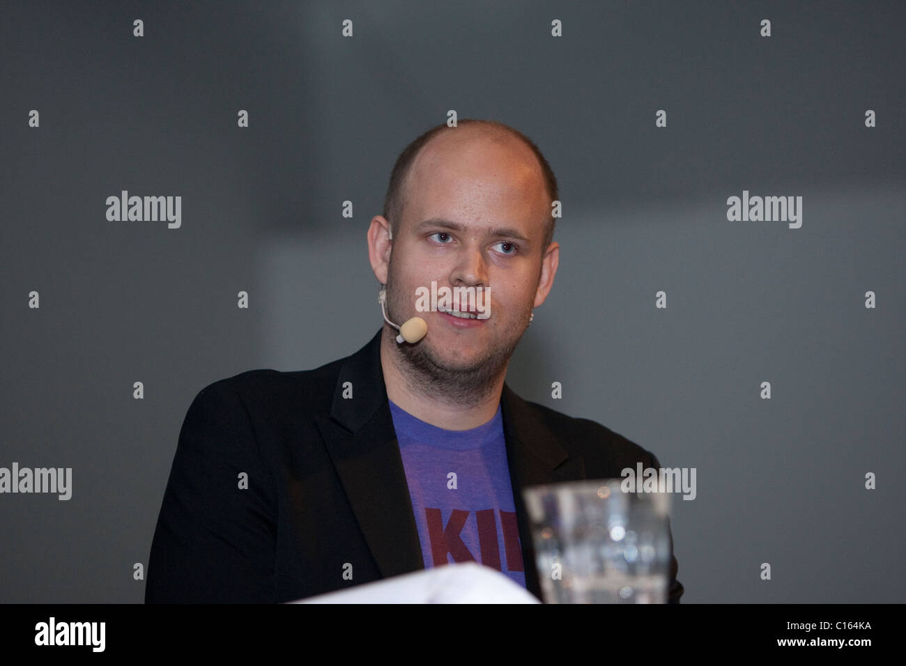 Daniel Ek, one of the founders of the site Spotify Stock Photo - Alamy