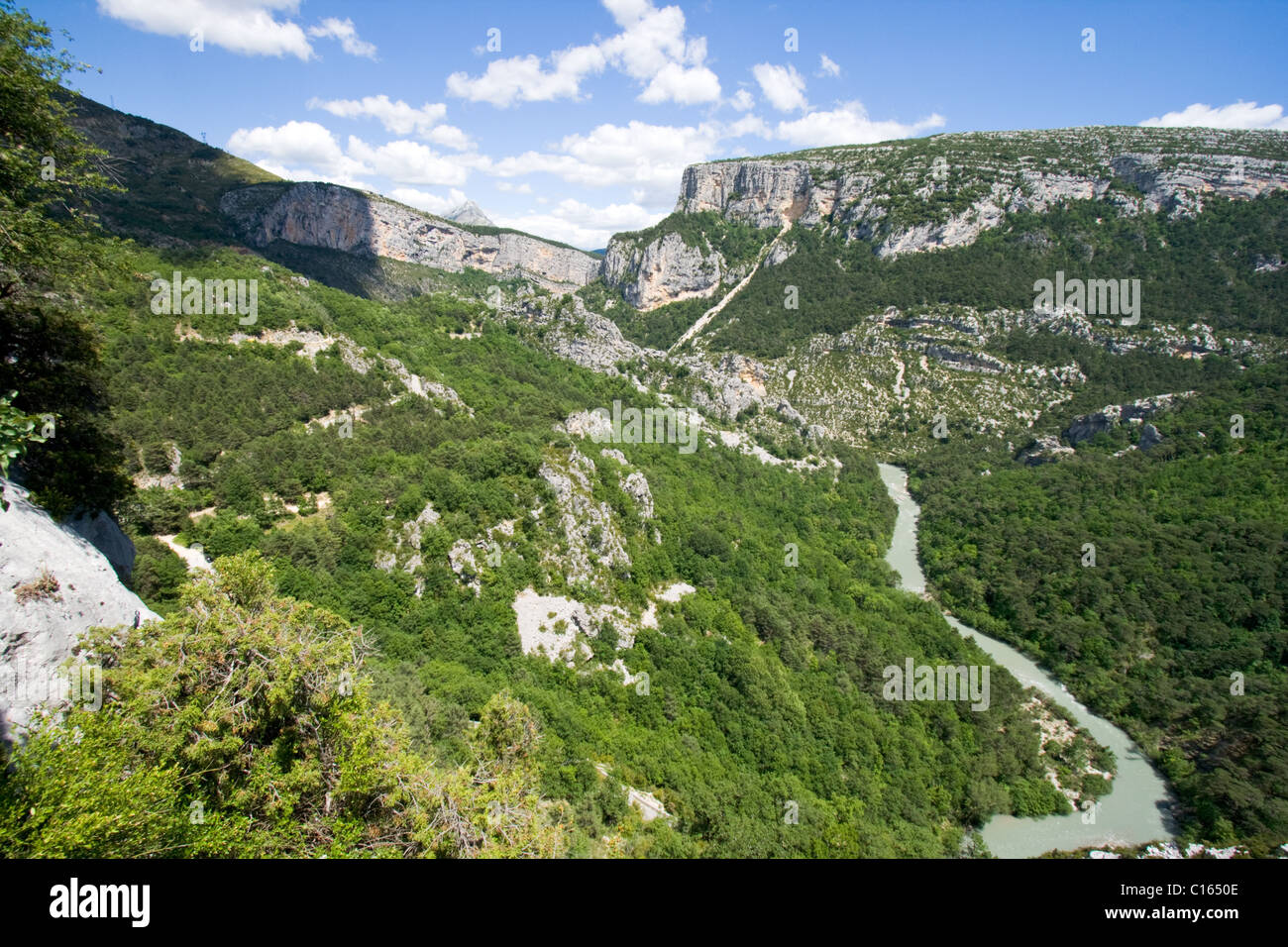 Canyon in the Provence, France Stock Photo - Alamy