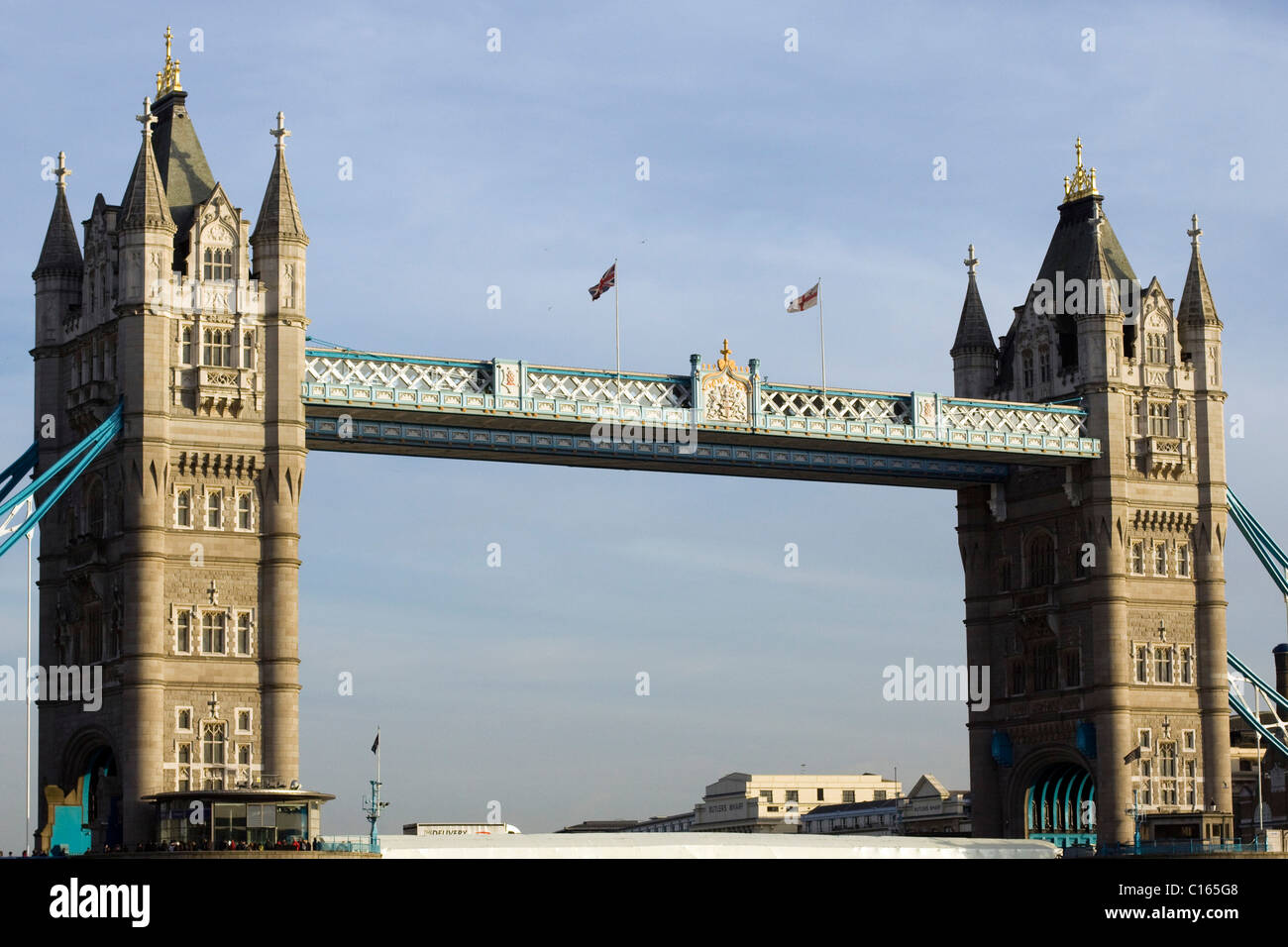 Tower Bridge on Tower Hill City of London England Stock Photo - Alamy