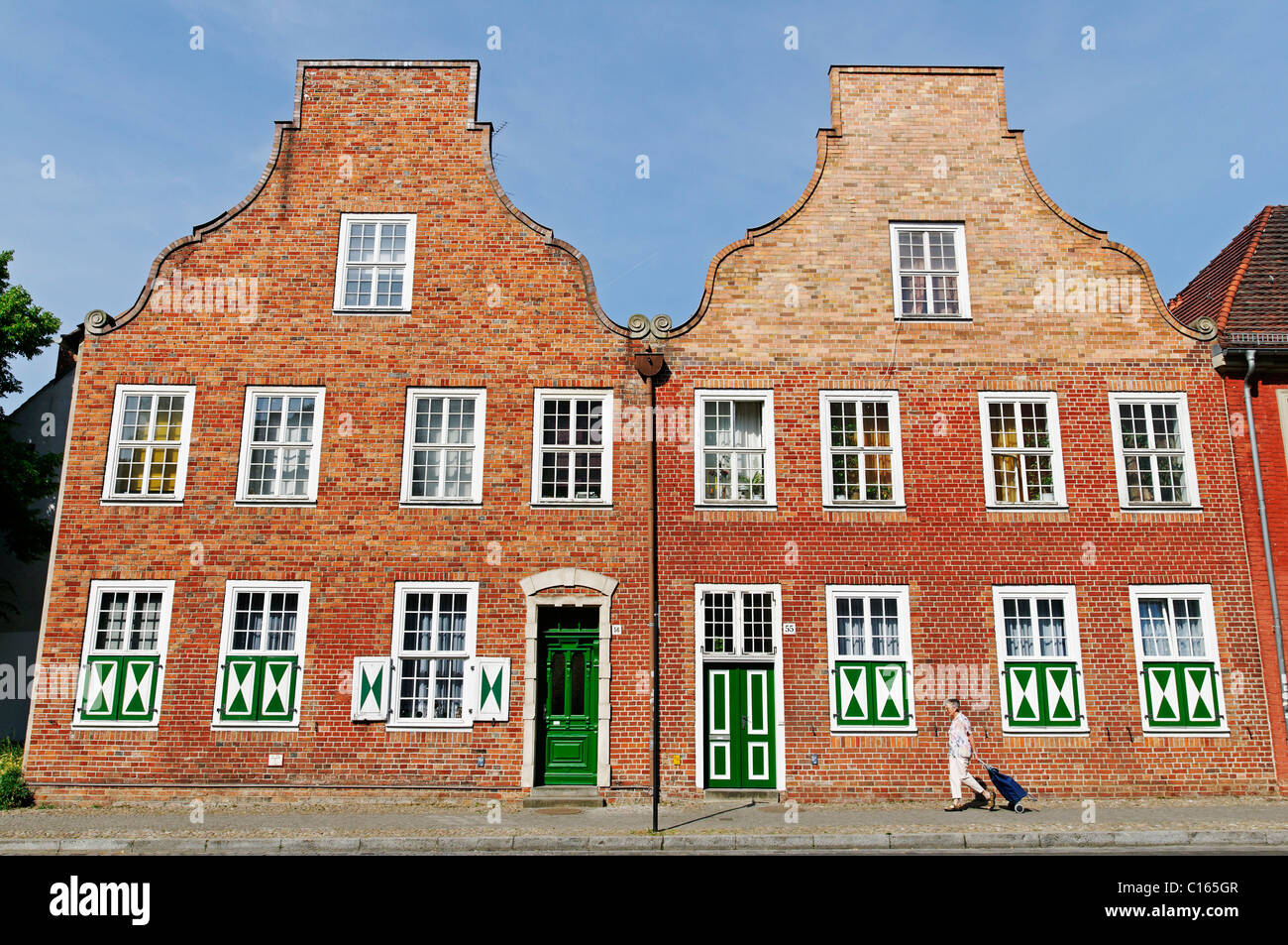 Brick architecture, Hollaendisches Viertel, Dutch Quarter, Potsdam ...