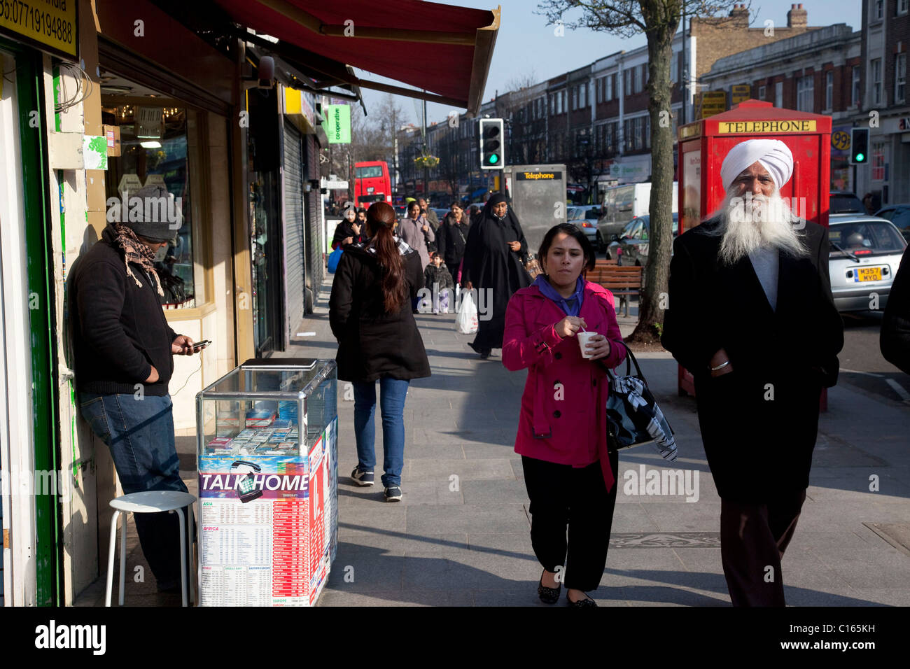 Southall in West London, also known as 'Little India' by some, is an ...