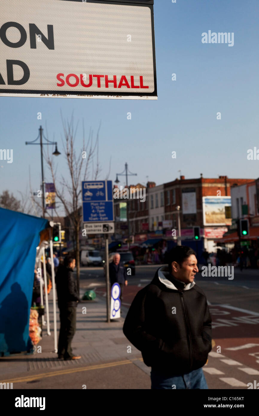 Southall in West London, also known as 'Little India' by some, is an ...