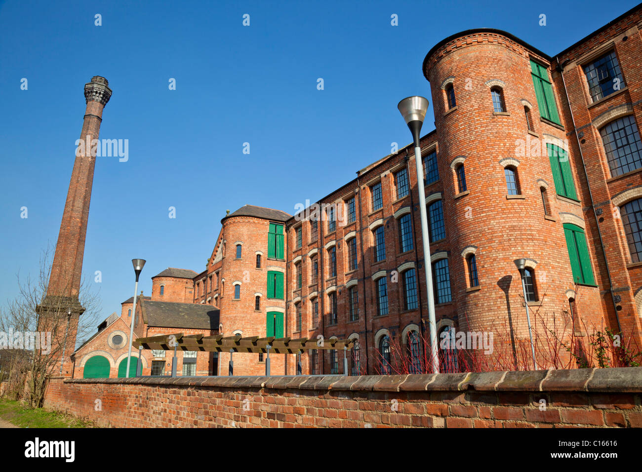Springfield Mill built in 1888 as a lace mill now modern apartments ...