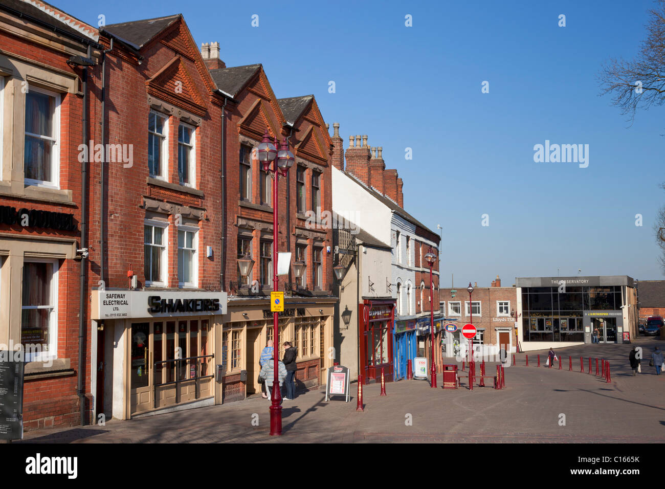 Ilkeston market Place Derbyshire England GB UK EU Europe Stock Photo ...
