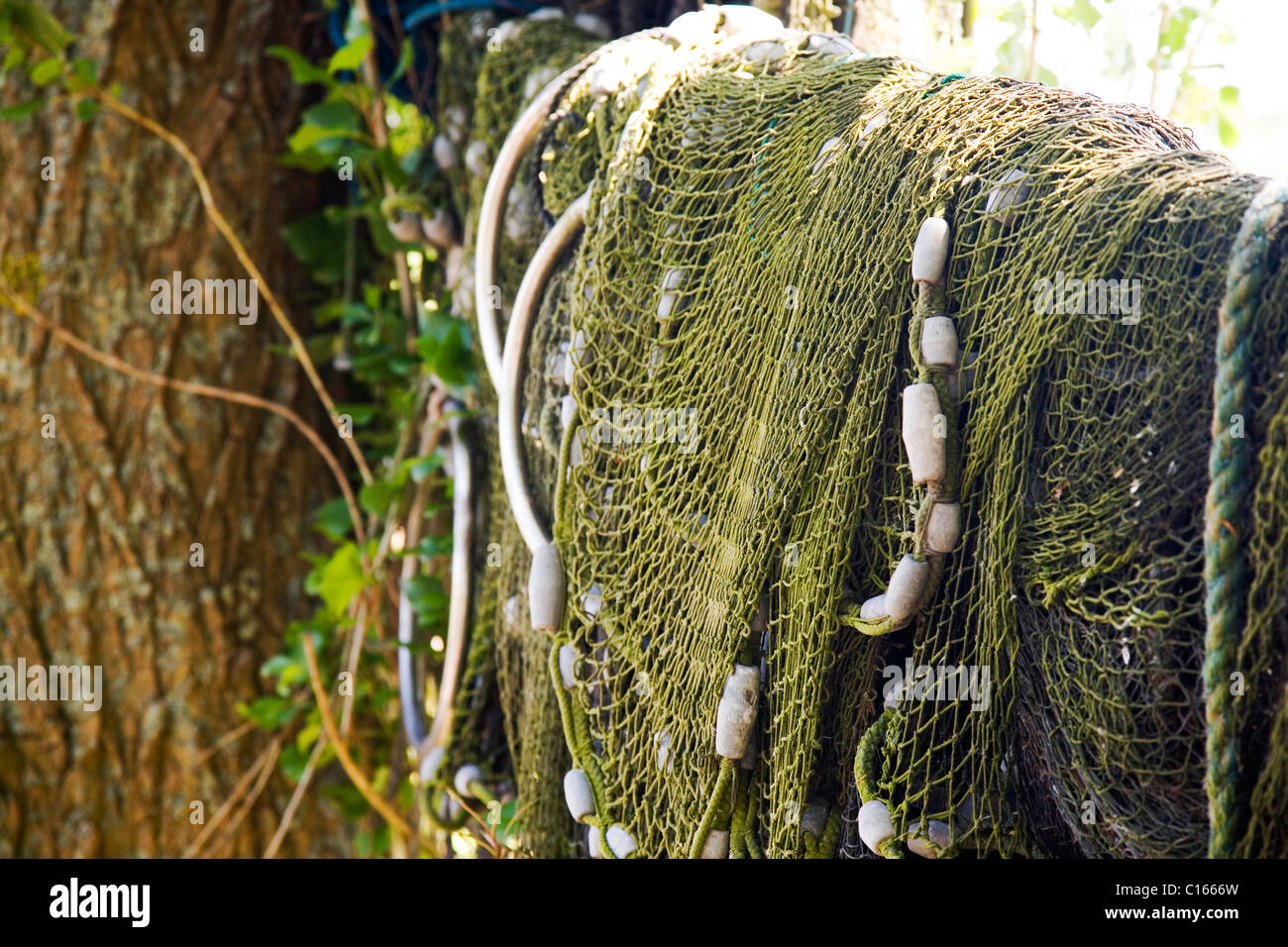Drying fishing nets hi-res stock photography and images - Alamy