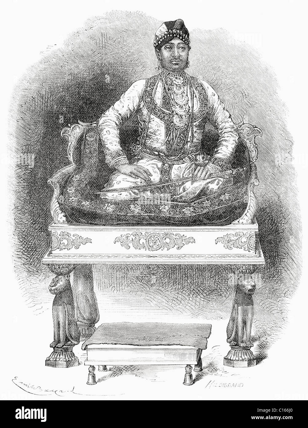 Hindu ruler hi-res stock photography and images - Alamy