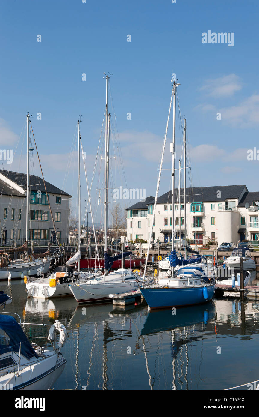 Boats at Arklow Marina, Arklow, Co Wicklow, Ireland Stock Photo - Alamy