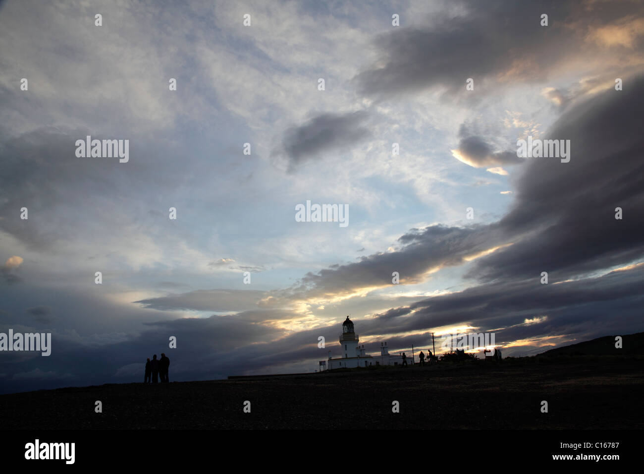 The lighthouse at Chanonry Point Black Isle, Scotland, September 2010 ...