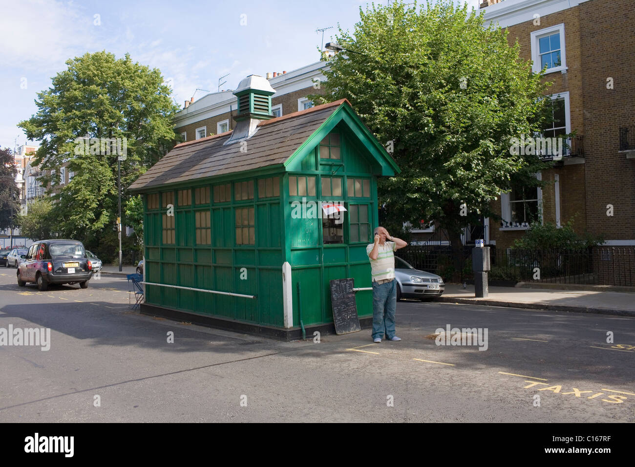 Green hut london hi-res stock photography and images - Alamy