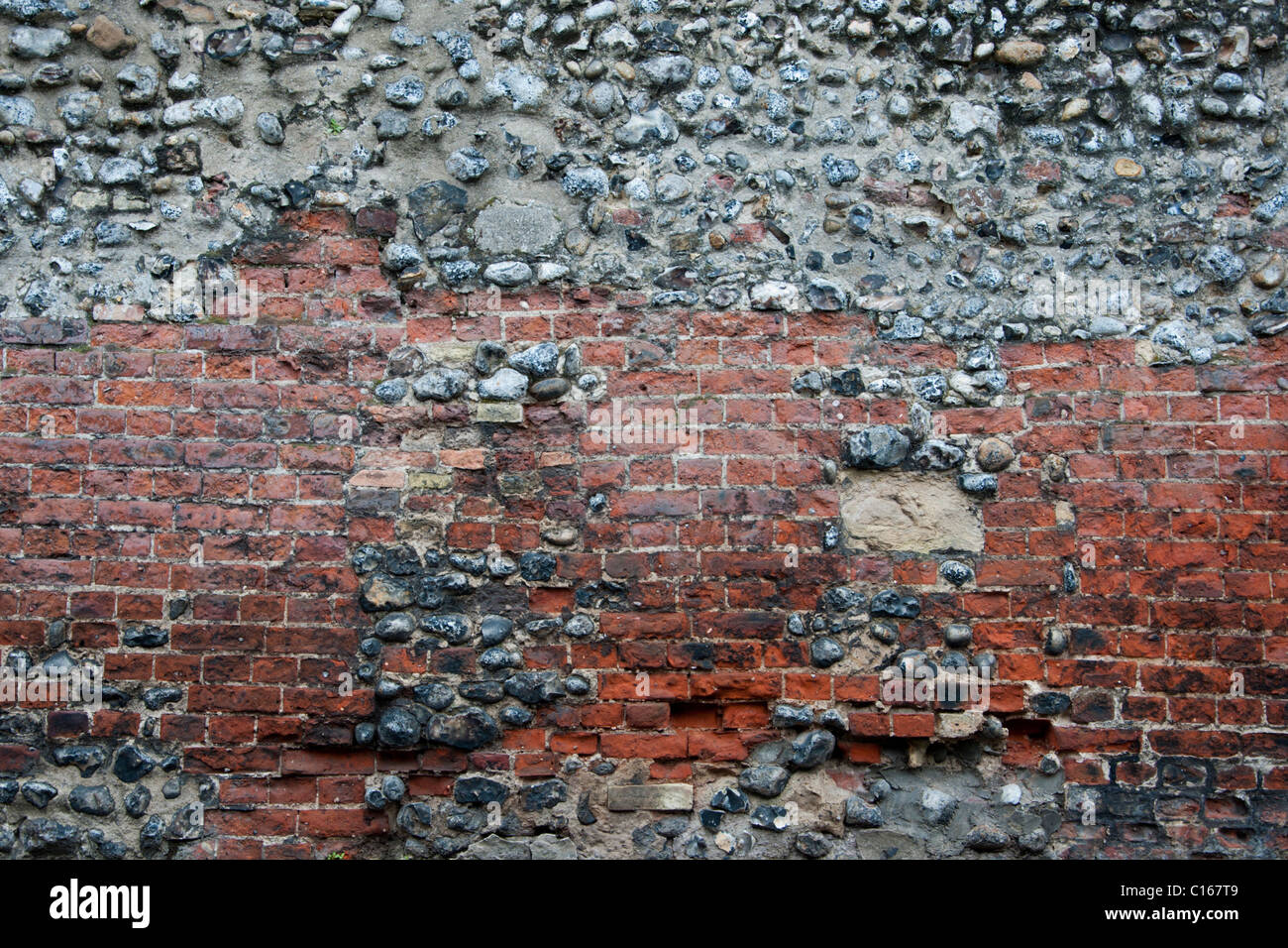 Red brick and flint hi-res stock photography and images - Alamy