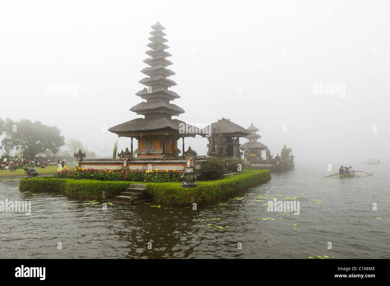 China Shaolin Temple In Fog