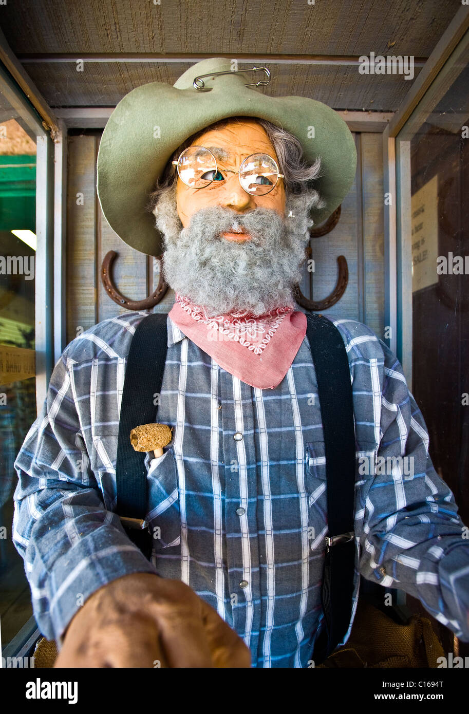prospector fortune teller booth Stock Photo - Alamy