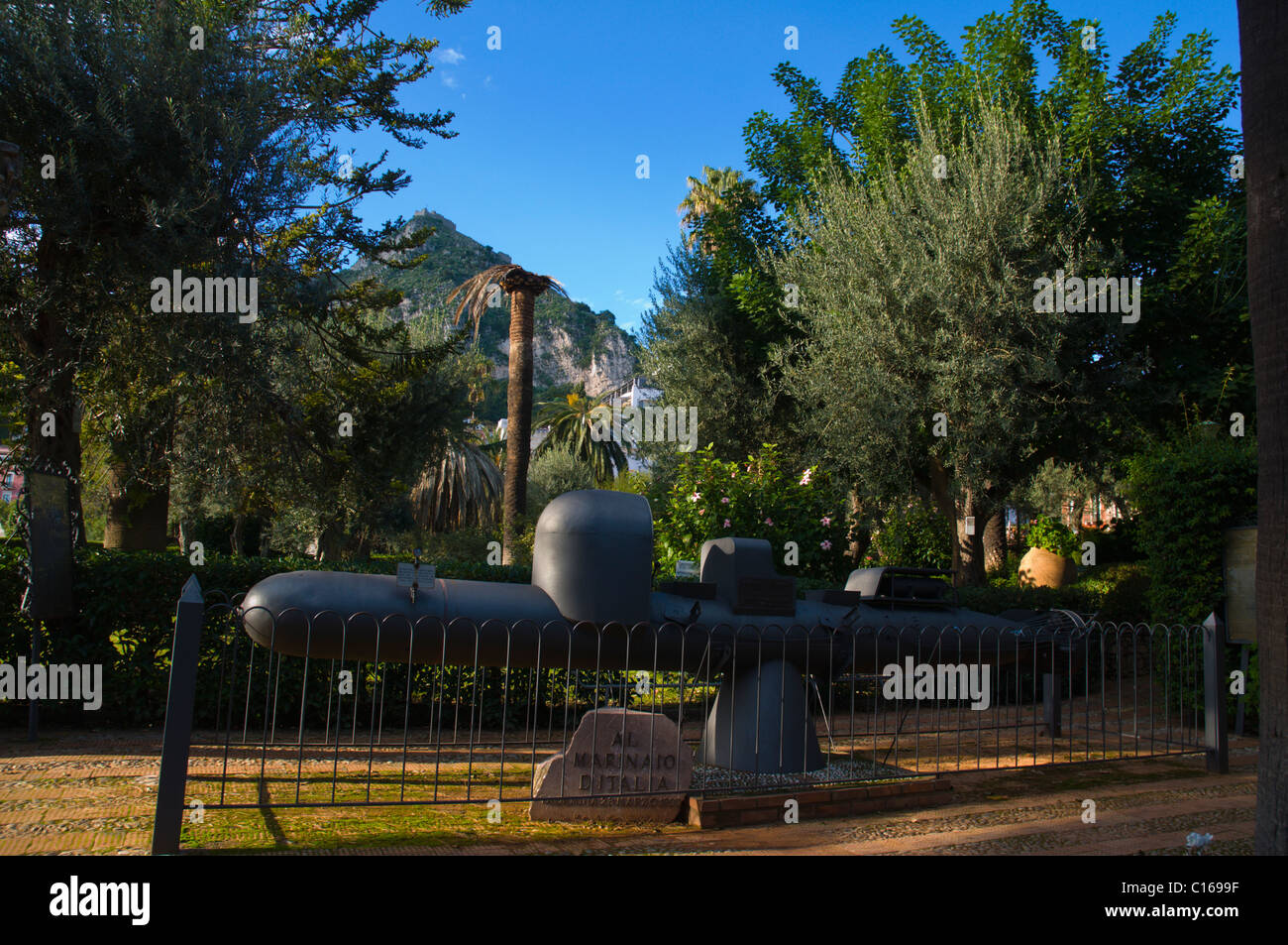 Villa Comunale park Taormina Sicily Italy Europe Stock Photo - Alamy