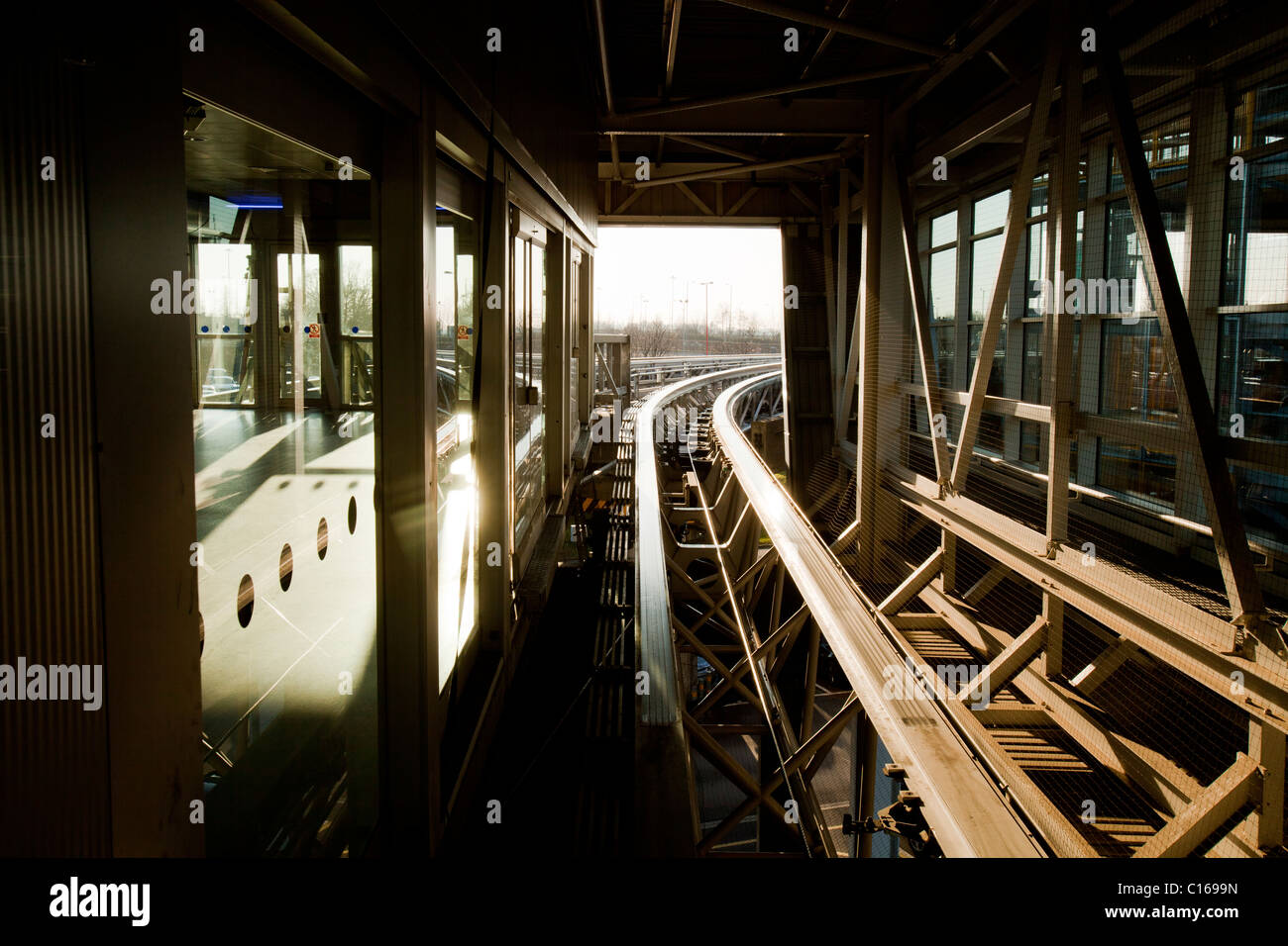 The Sky Rail connecting the NEC, train station and Birmingham airport ...