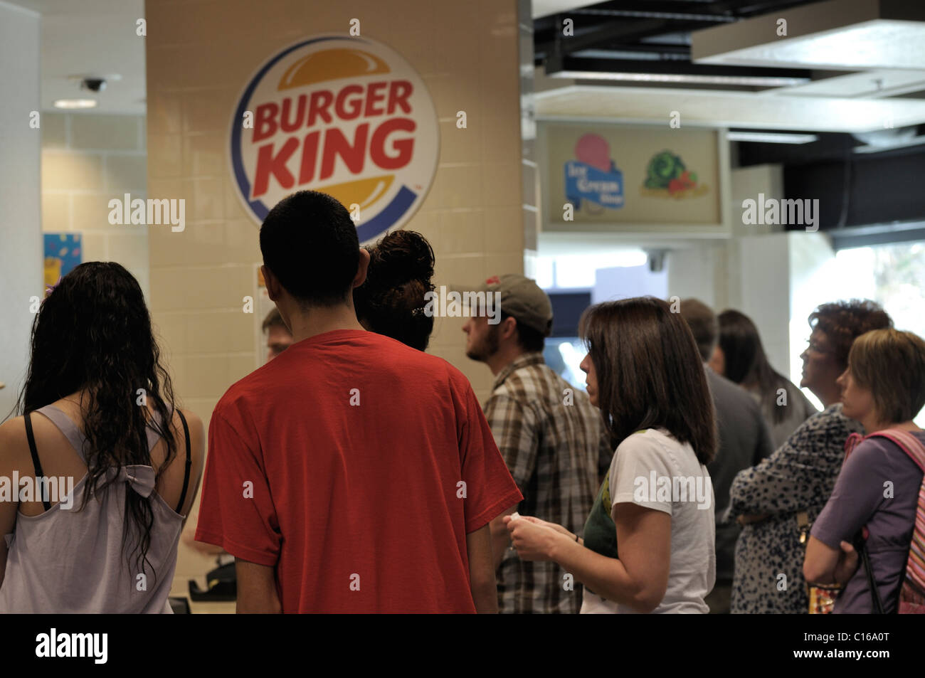 Burger king fast food restaurant hi-res stock photography and images ...