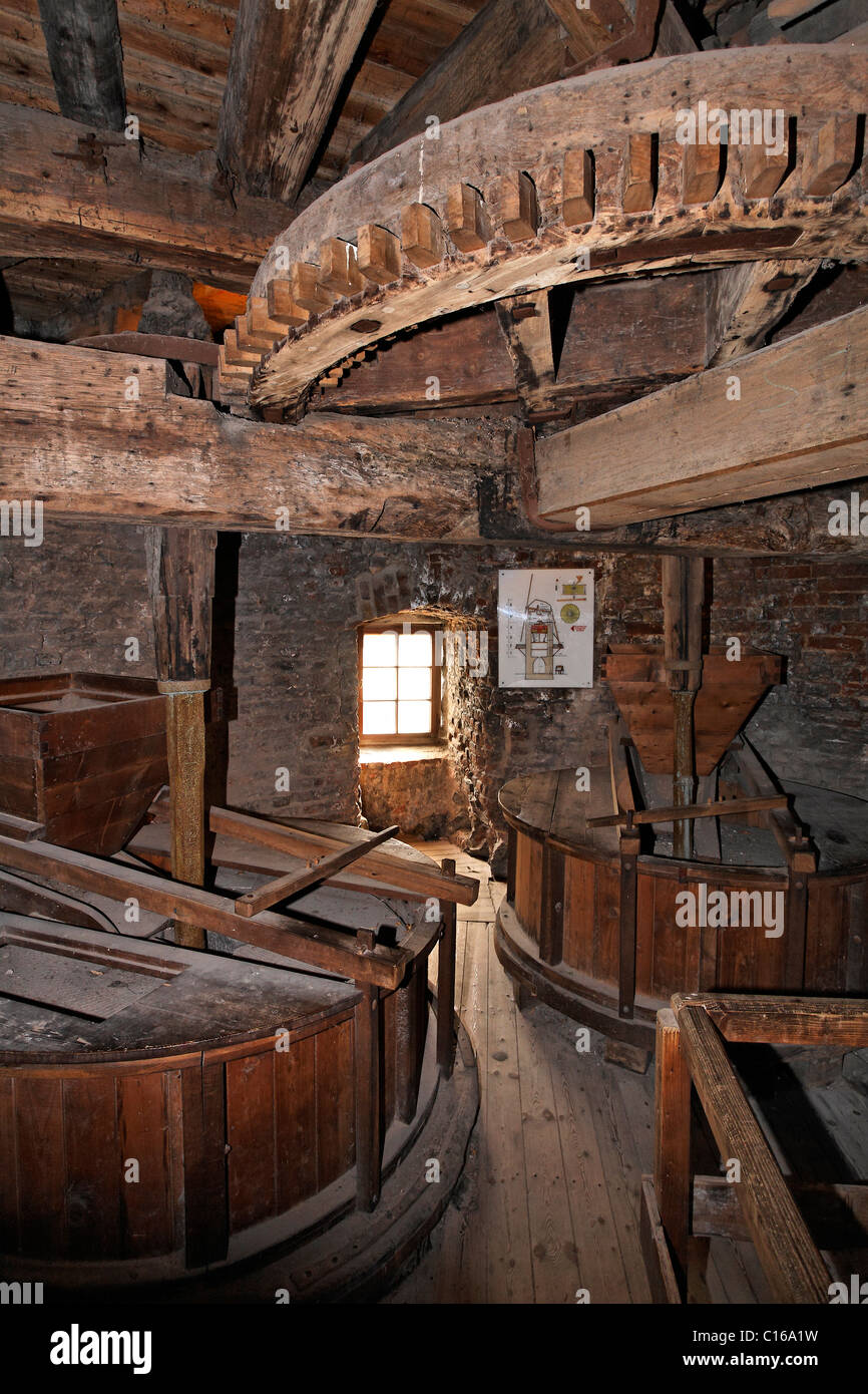 Medieval windmill interior hi-res stock photography and images - Alamy