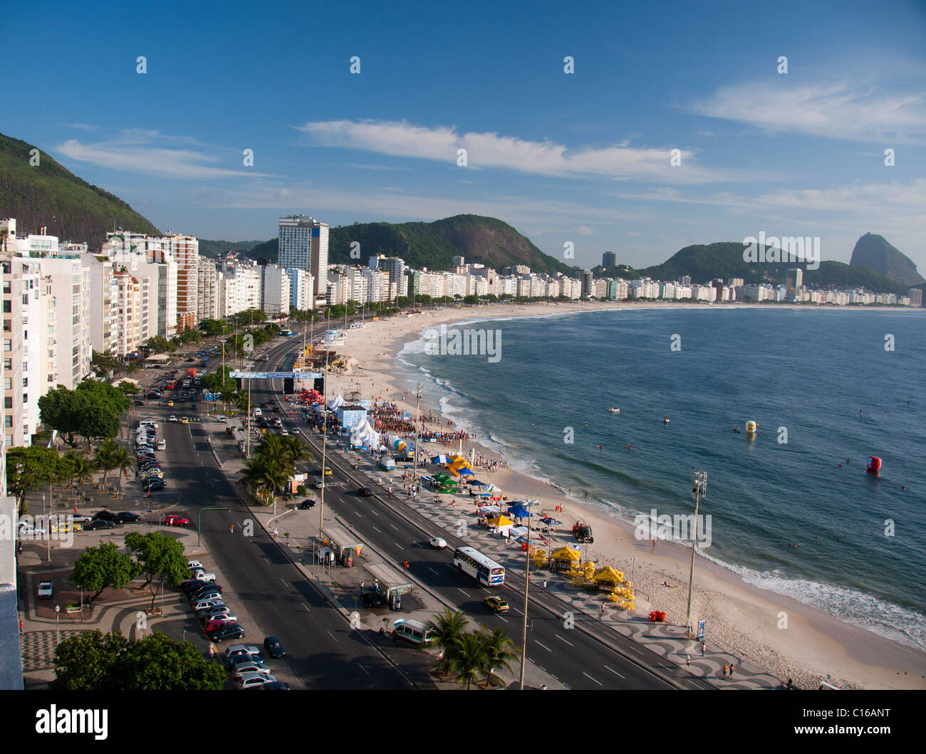 Copacabana beach promenade hi-res stock photography and images - Alamy