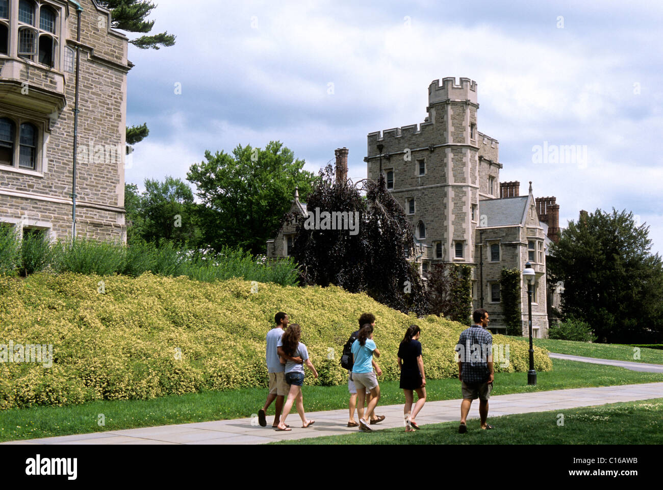 Princeton college campus students hi-res stock photography and images ...