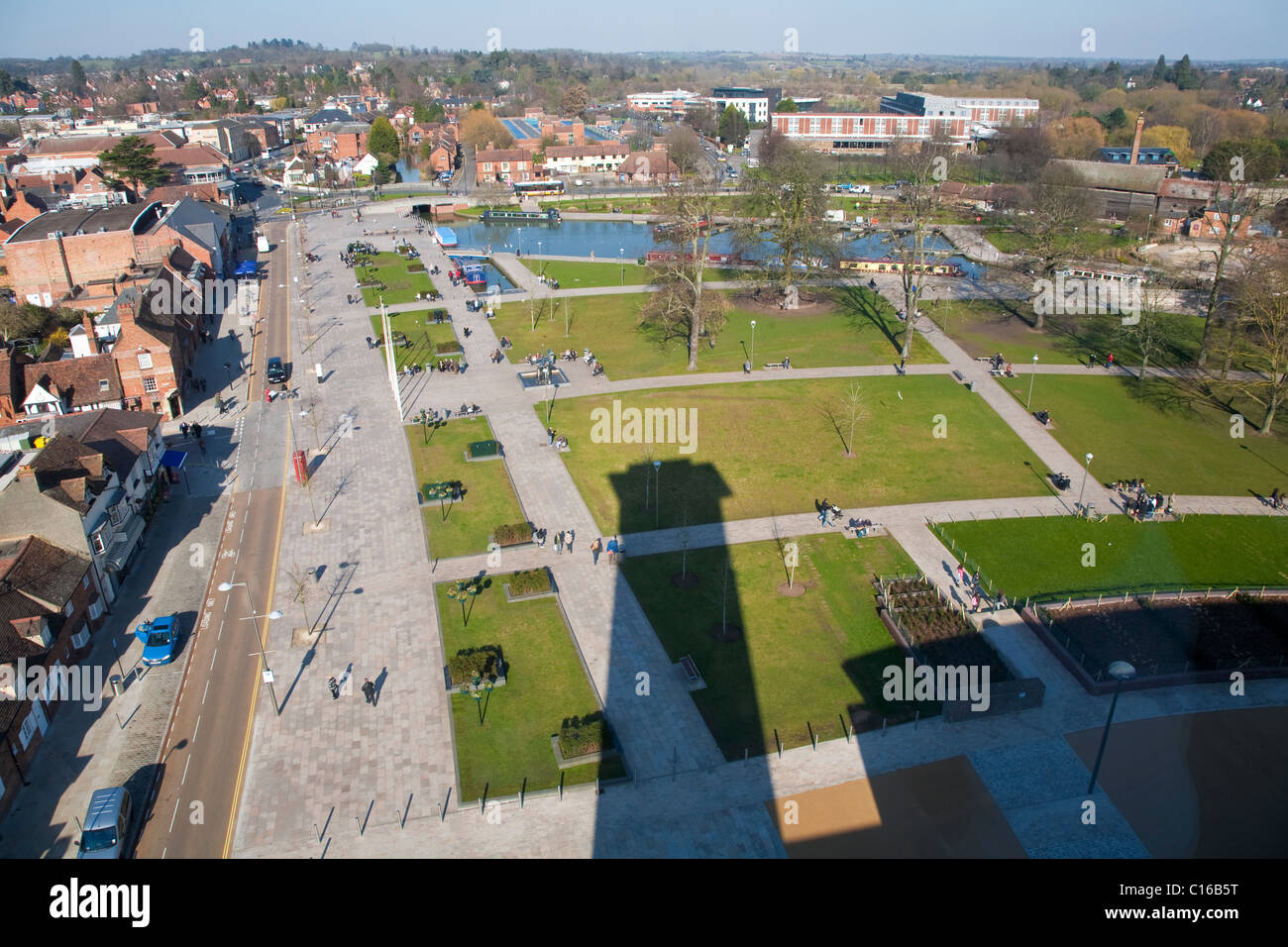 Stratford upon avon aerial hi-res stock photography and images - Alamy
