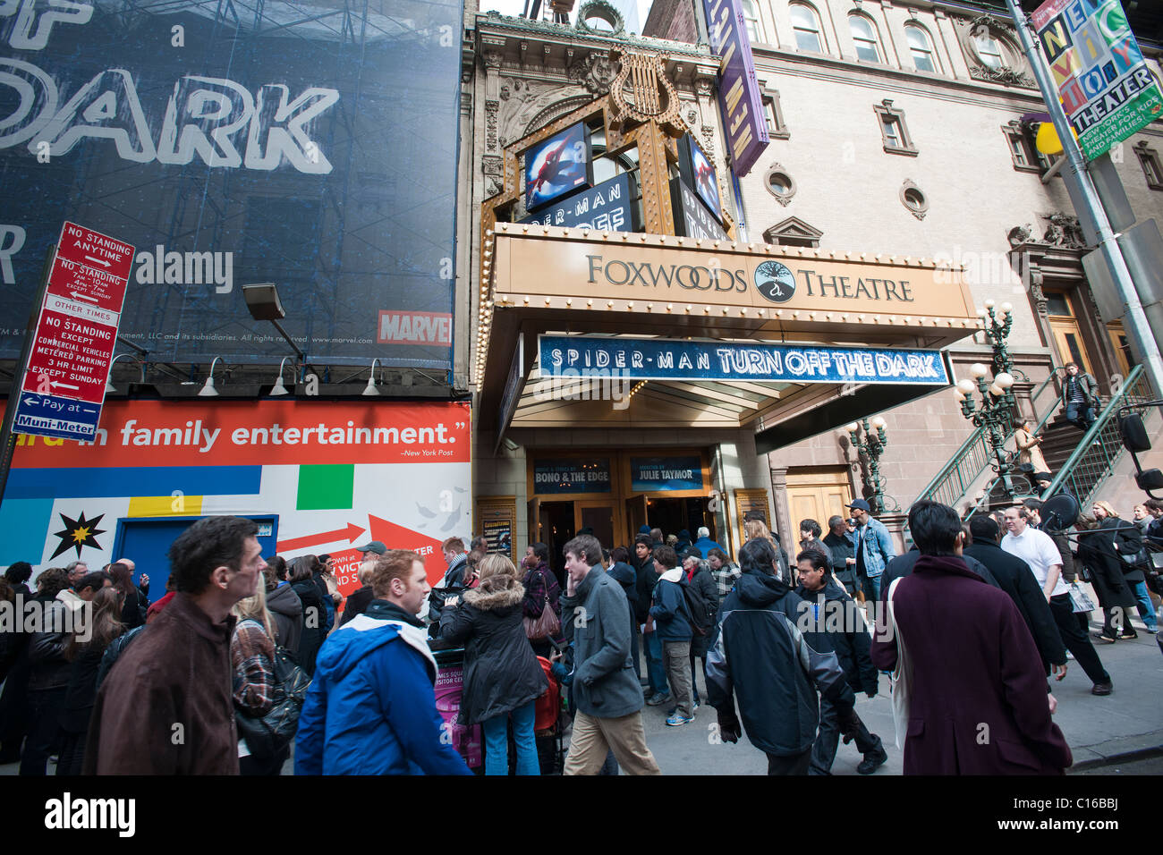 Spider Man In Times Square High Resolution Stock Photography and Images ...