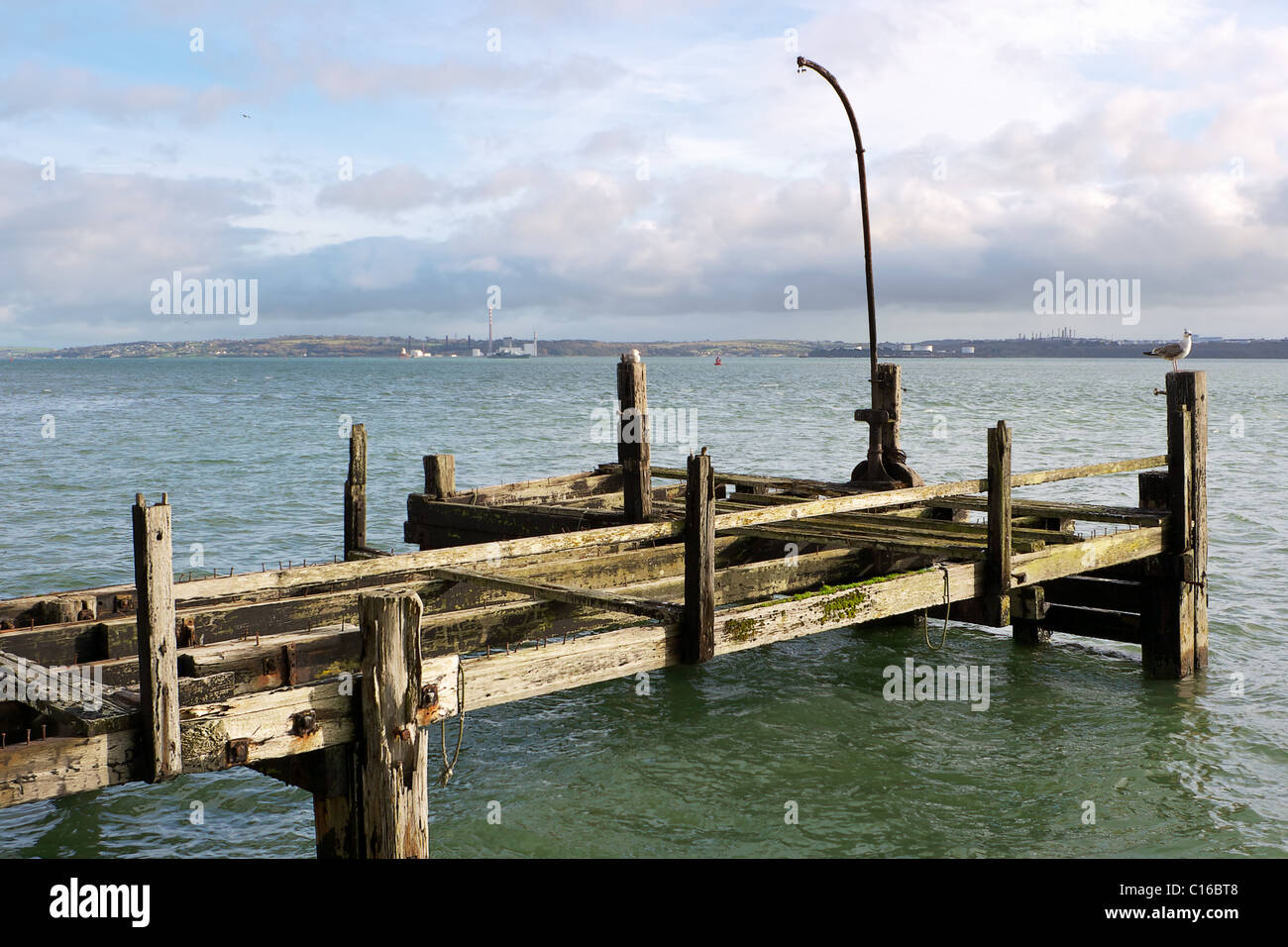 Old pier. Ireland Stock Photo - Alamy