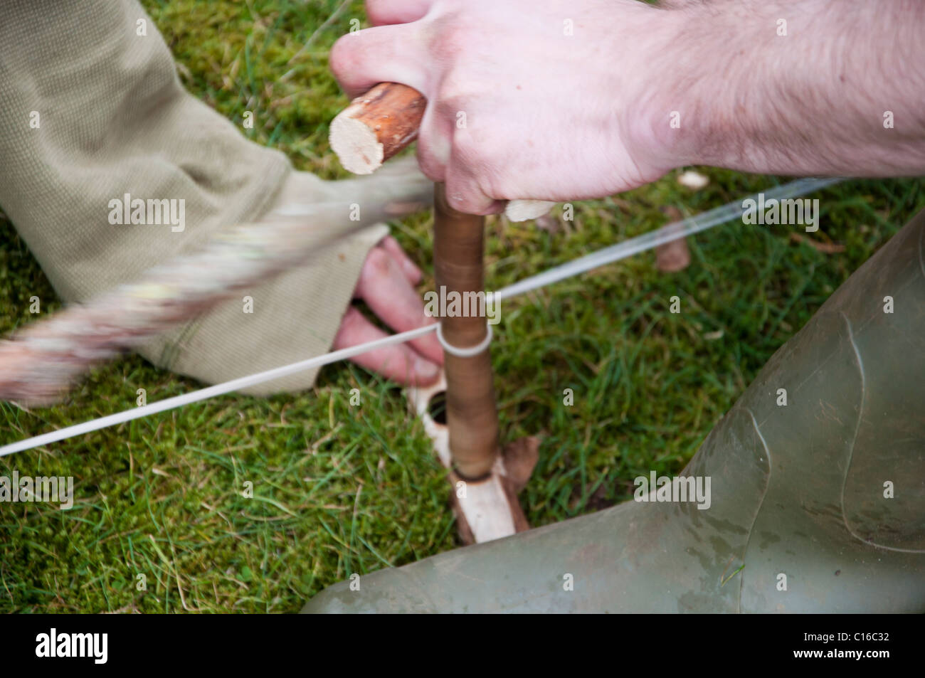 Friction fire hi-res stock photography and images - Alamy