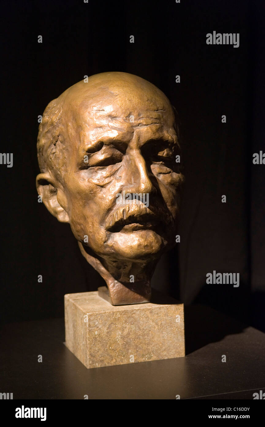 Bust of Max Planck, physicist and winner of a Nobel Price Stock Photo ...