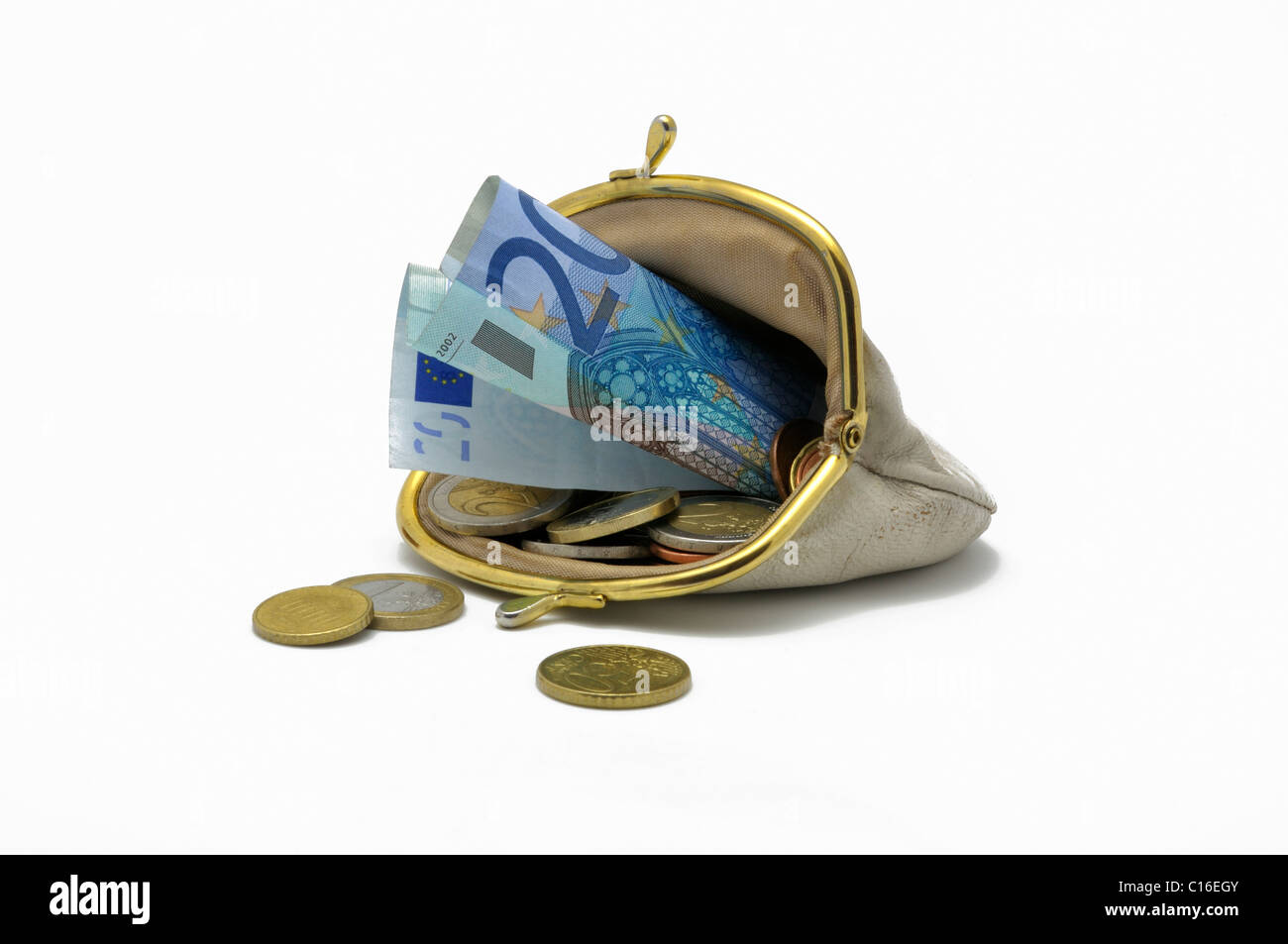 Coin purse white hi-res stock photography and images - Alamy