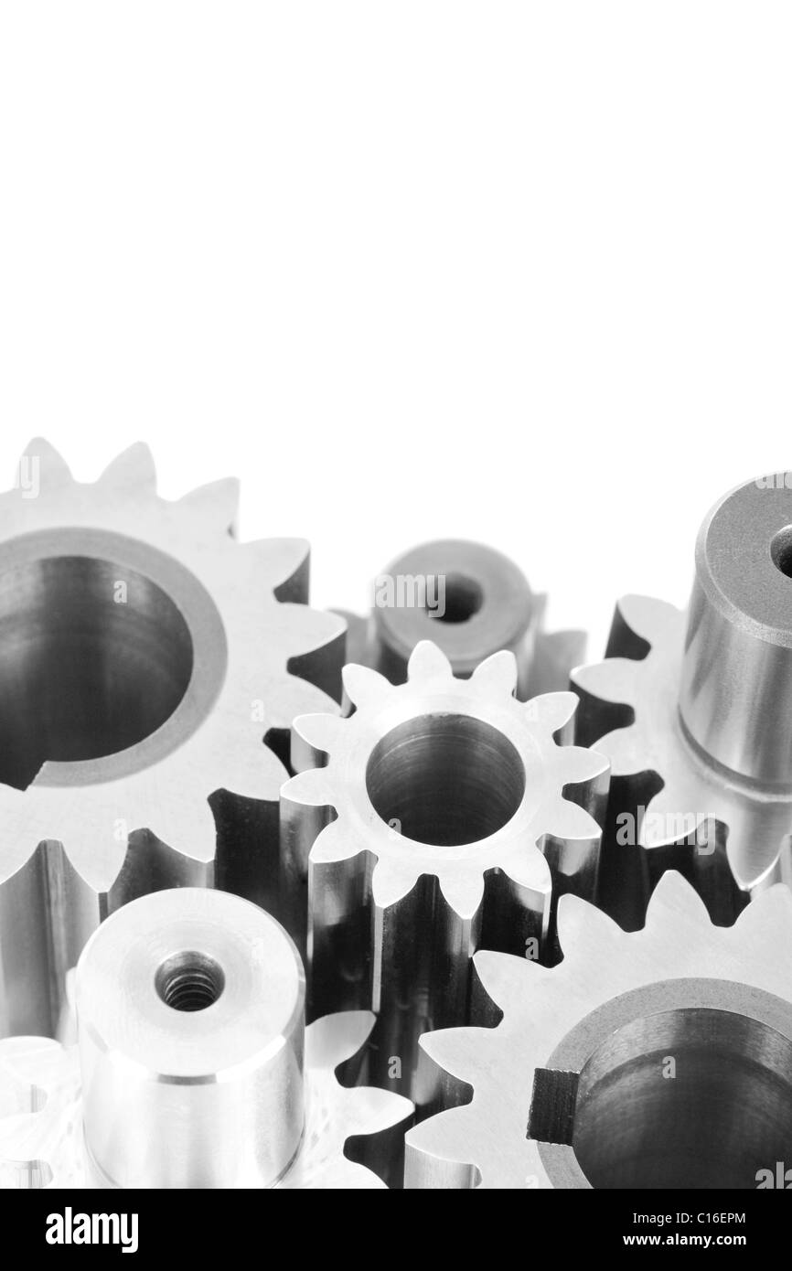 Cogs, symbolic for teamwork Stock Photo - Alamy