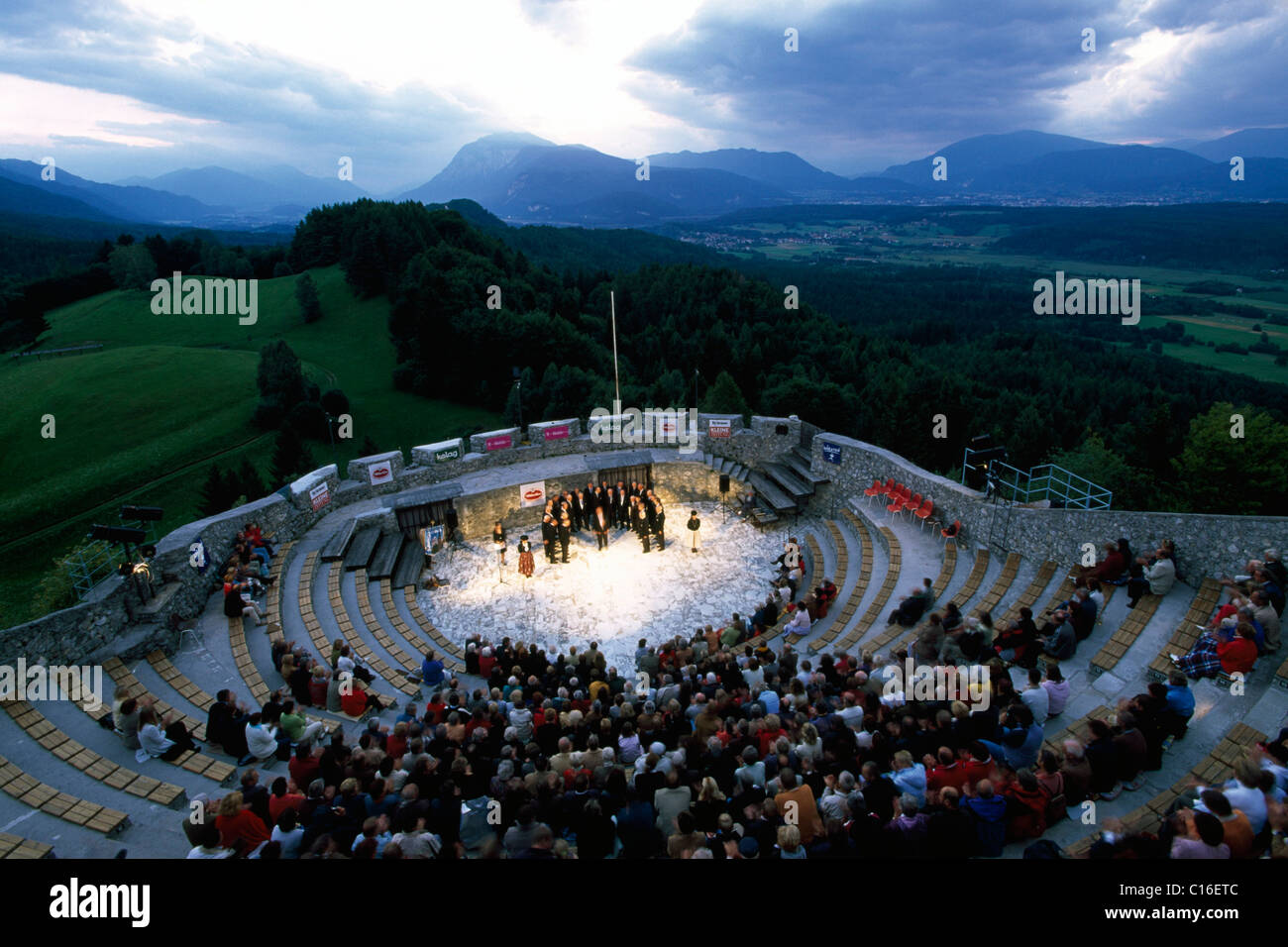La Montanara Choir, concert, Burg Finkenstein Castle, Villach ...