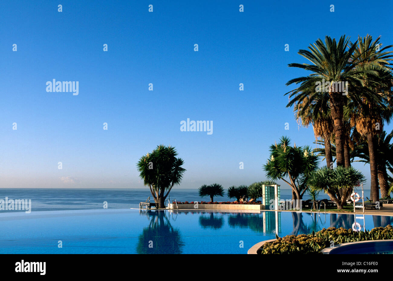 Pestana Casino Park Hotel swimming pool, Funchal, Madeira, Portugal ...