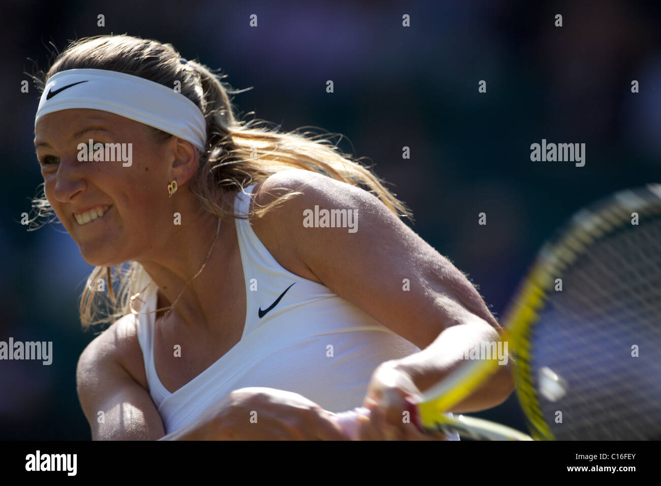 Victoria azarenka in wimbledon tennis hi-res stock photography and ...