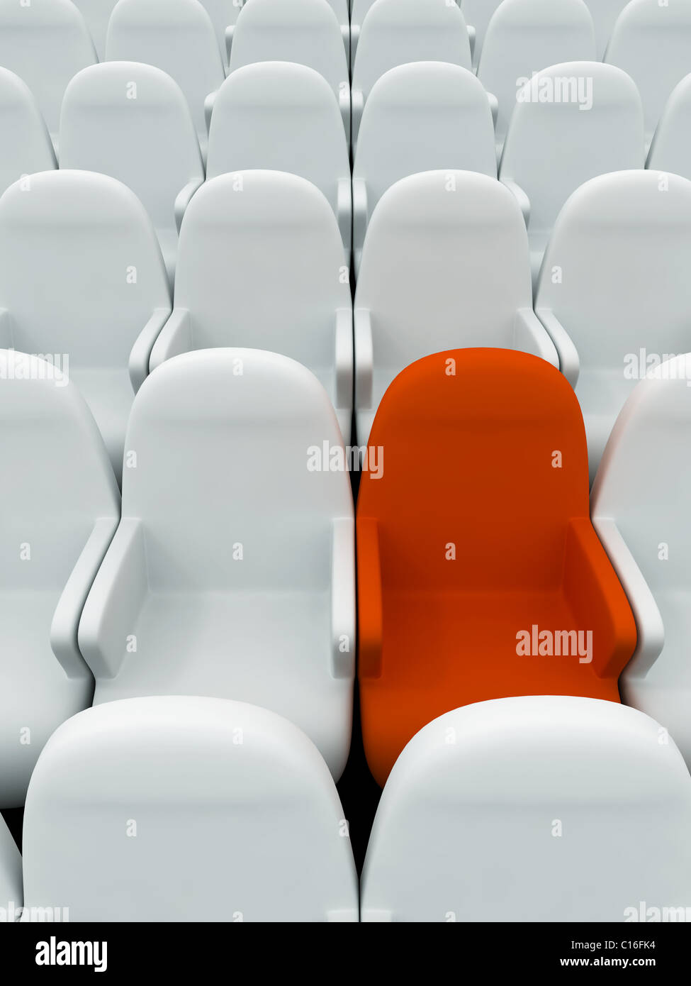 Seat unique stadium hi-res stock photography and images - Alamy